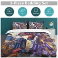 3-Piece Bedding Set,Transformers Full Size 1 Duvet Cover Set and 2 ...