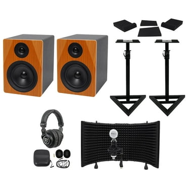 Rockville Home Music Equipment Studio Recording Full Setup Kit ...