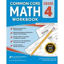 Common Core Math Grade 4 Textbook & Workbook: Common Core 4th Grade ...