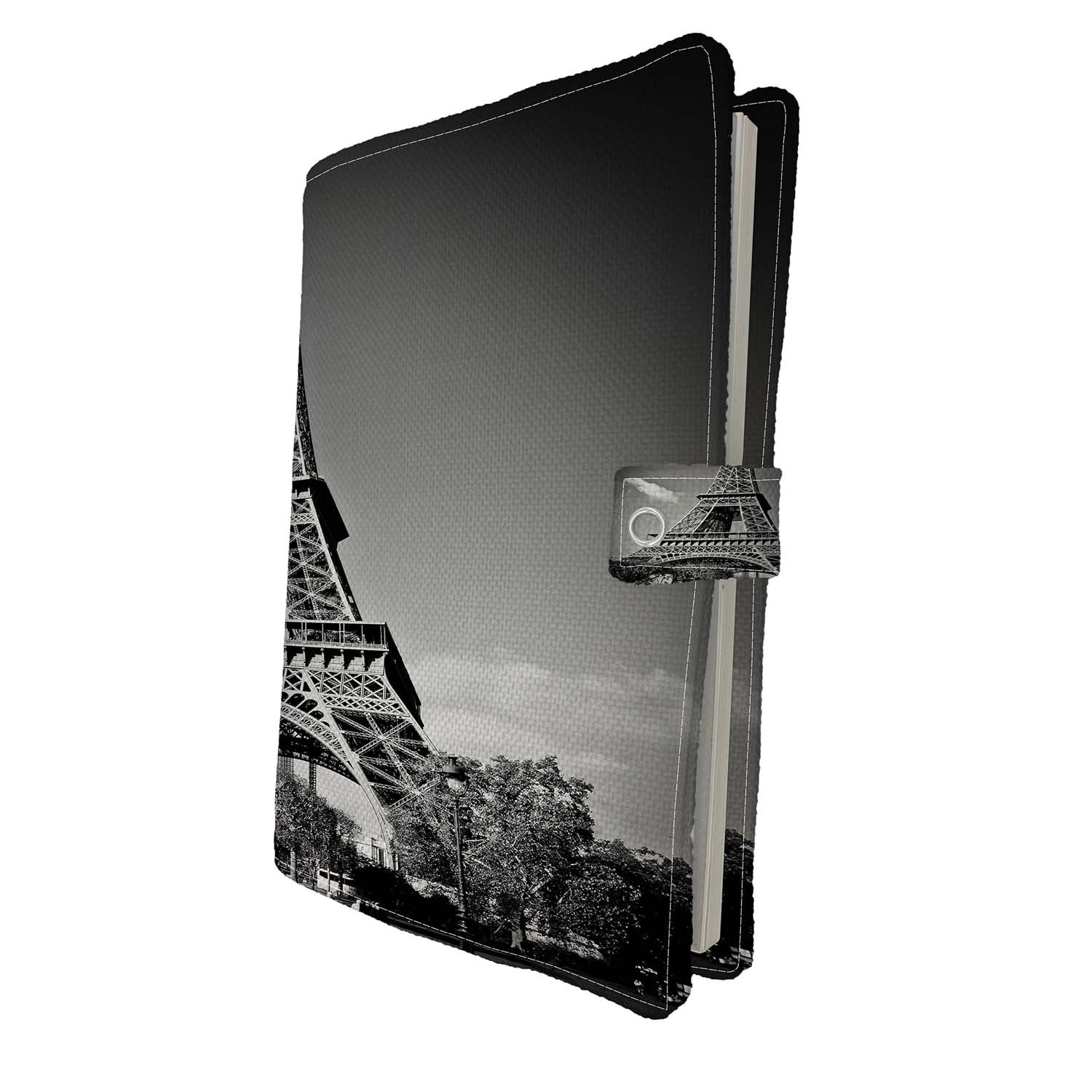 PKQWTM Romantic Night Eiffel Tower City Landmark Book Cover Book ...