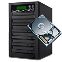 BestDuplicator® 5 Target Standalone 24X CD/DVD Duplicator SATA DVDRW ...
