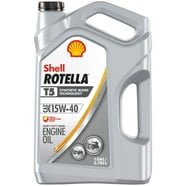 Shell Rotella Gas Truck Full Synthetic Motor Oil 0W-20, 5 Quart ...