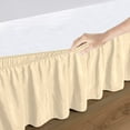 D.N.G. BEDDINGS 1 Piece Wrap Around Bed Skirt, 24 Inch Deep Pocket, 800 ...