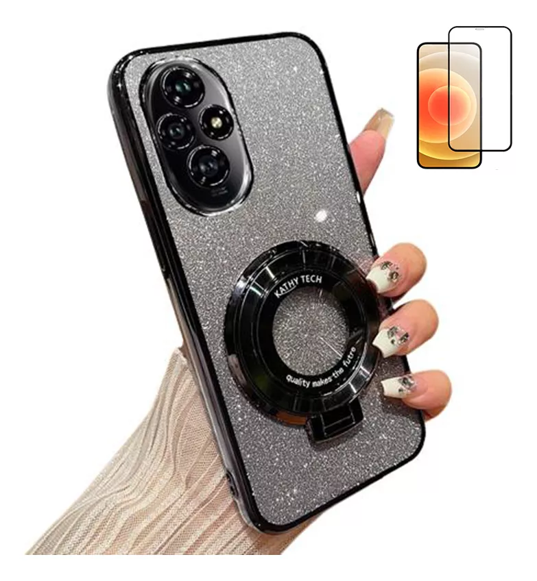 Funda Para Honor 200 Pro 5g Polvo Flash Magnetico+mica | Bodega Aurrera ...