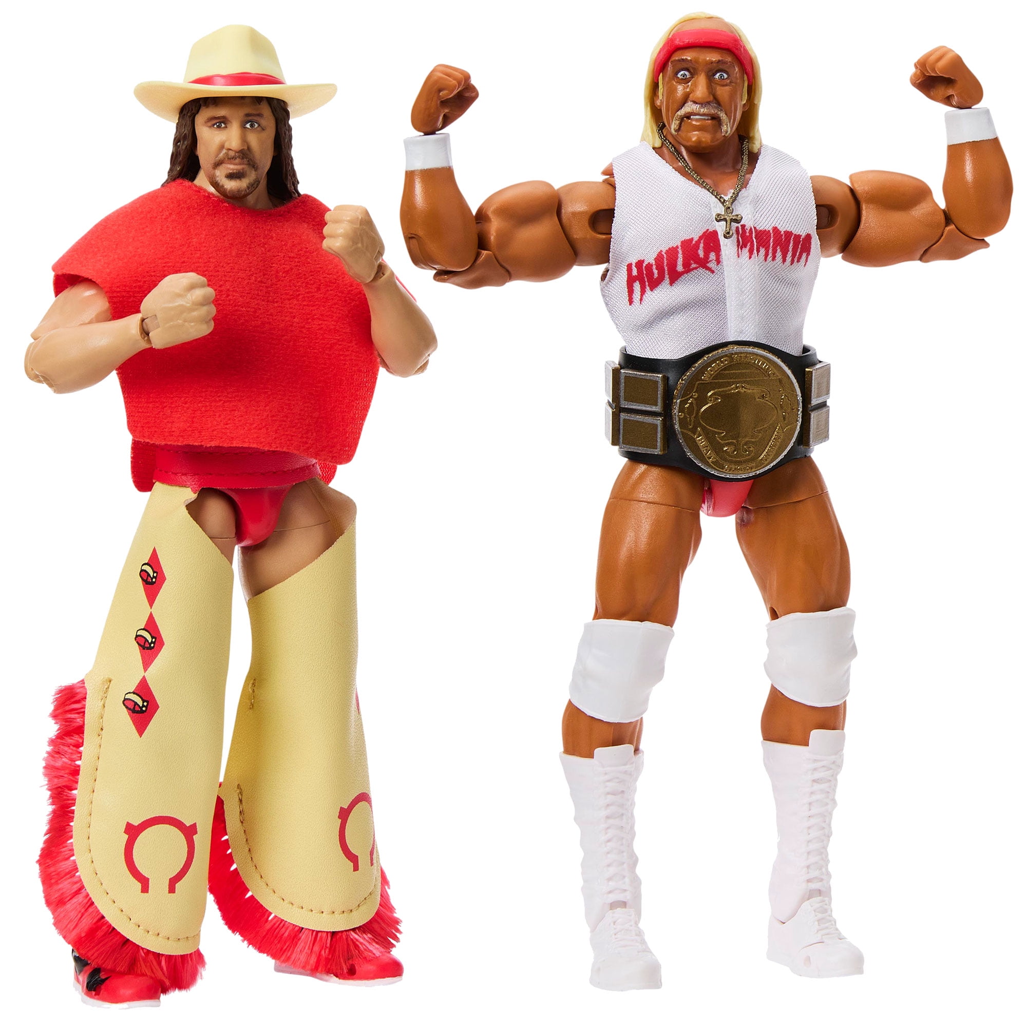 Mattel Hulk Hogan & Terry Funk WWE Coliseum Collection Ultimate Edition ...