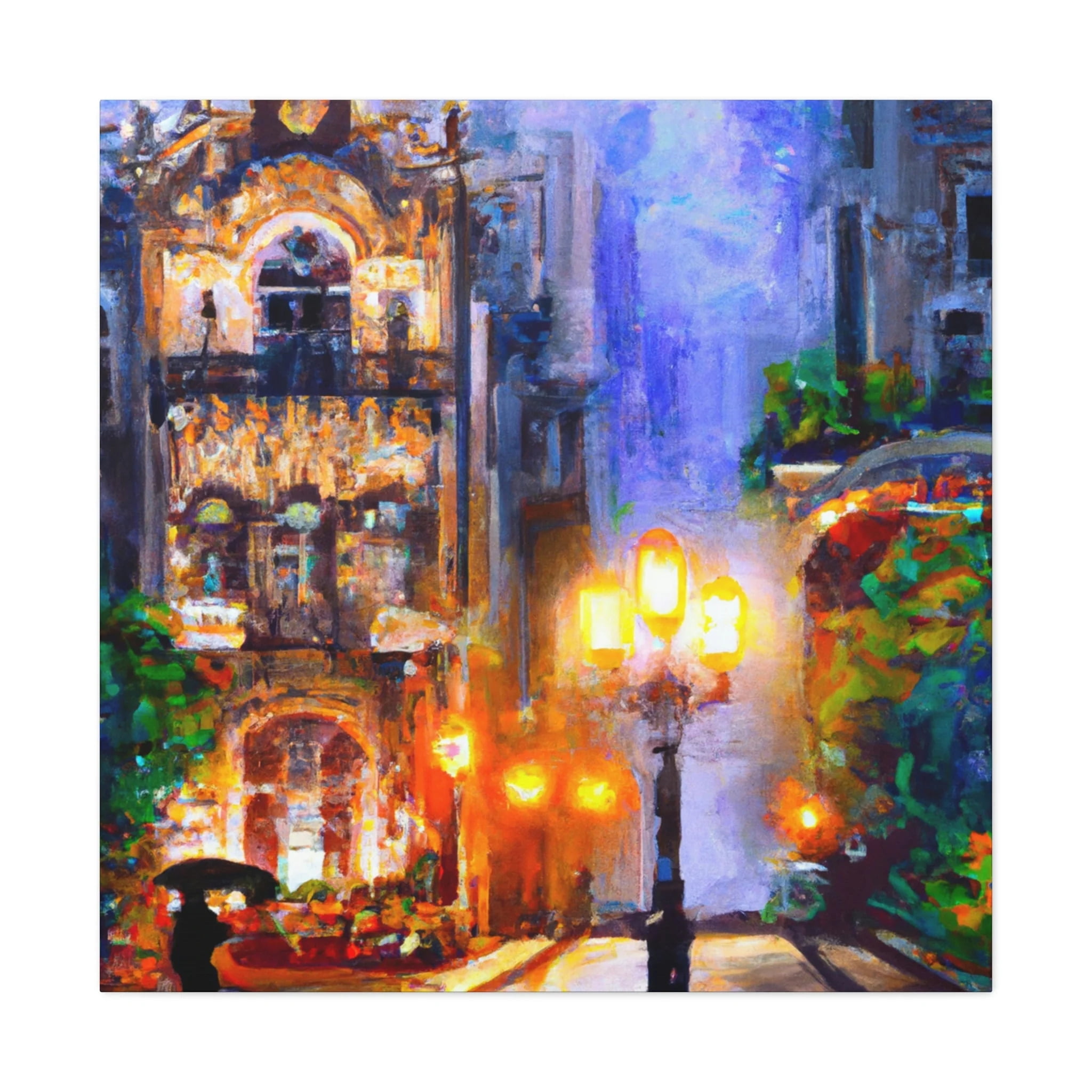 Victorian Lady's Reflection - Canvas - Walmart.com