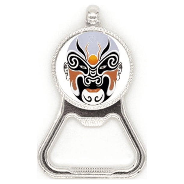 Peking China Head Colorful Huarongdao Metal Beer Bottle Cap Opener Duty ...