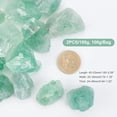 1 lb Rough Natural Fluorite Stone Raw Rocks Undrilled Points Stones for ...