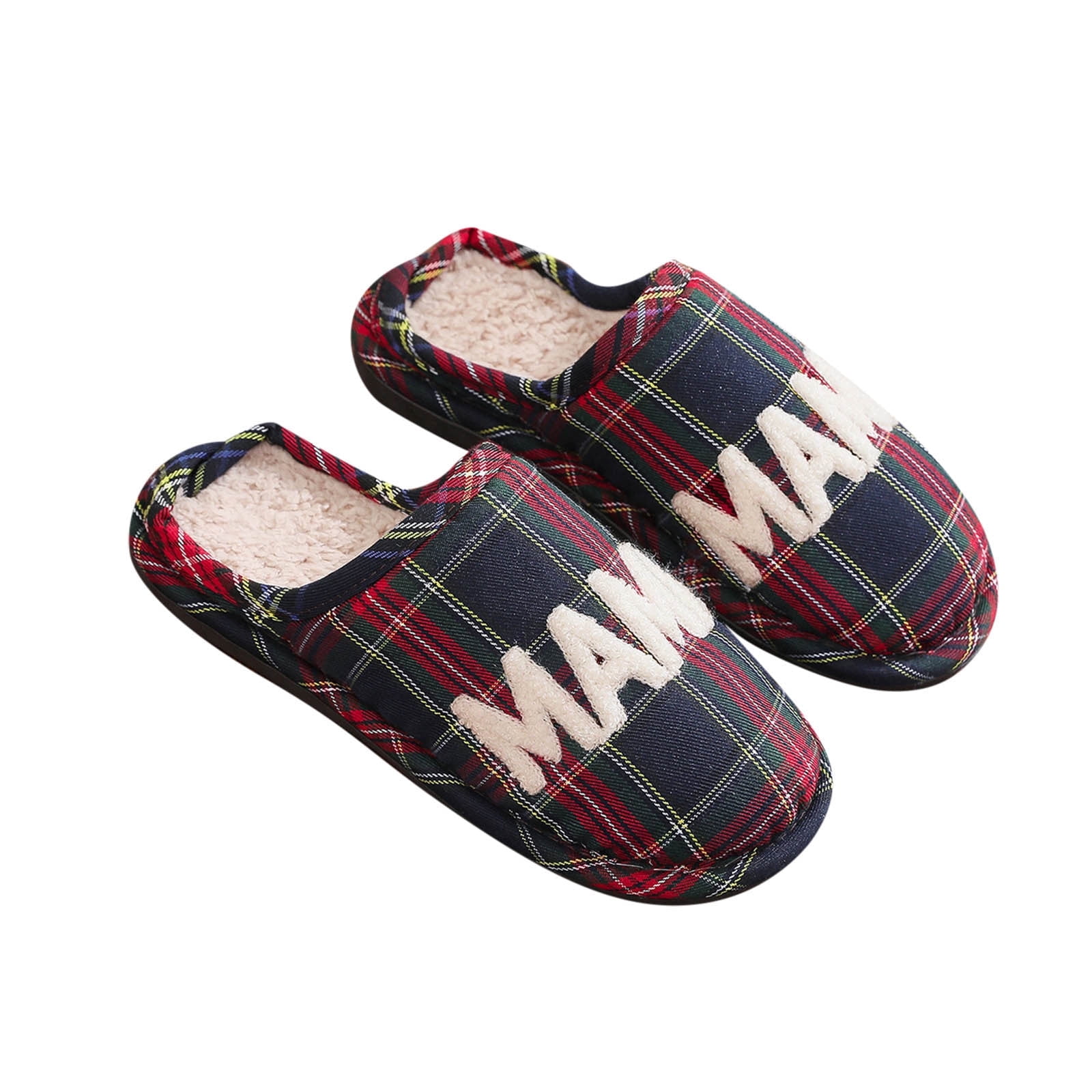 Click here for Xfvqtps Women Fuzzy Slippers Fleece Lining Vintage... prices