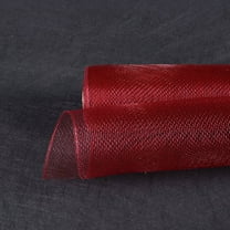 Red - Floral Mesh Wrap Solid Color Red - ( 21 Inch x 10 Yards ...