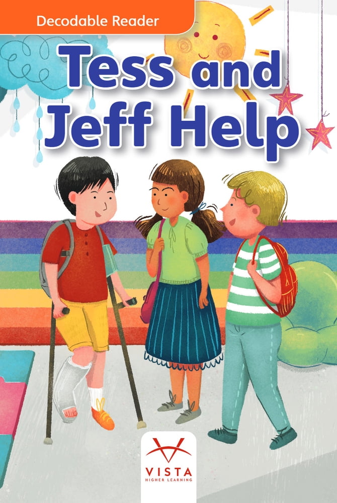 Pre-Owned Discover Phonics Decodables Tess and Jeff Help, (Paperback ...