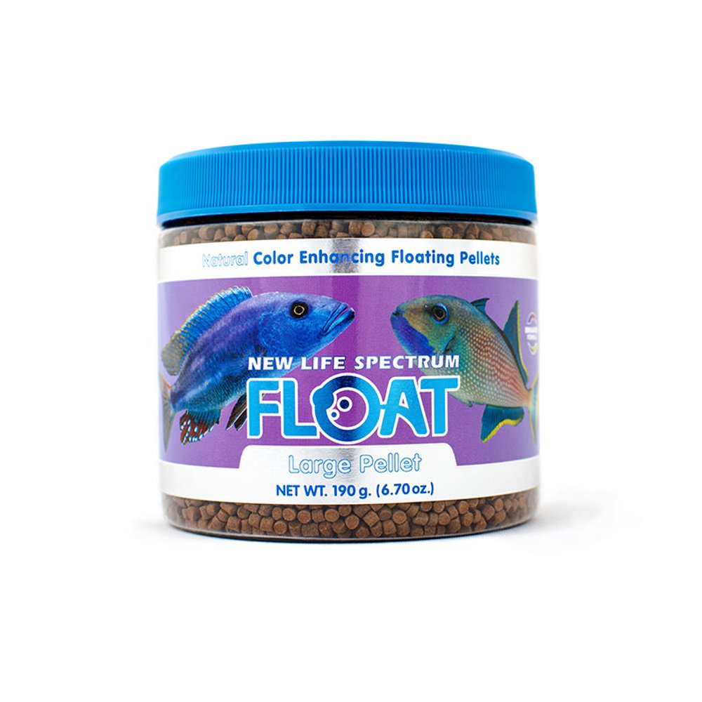 New Life Spectrum Float Large Fish Food Pellets, 190 g - Walmart.com ...