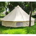 Been Younger 6M/19.6ft Cotton Canvas Bell Tent Outdoor Waterproof 4 ...