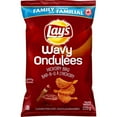 Lay's Potato Chips Wavy Hickory BBQ, 220g/7.8 oz - Walmart.com