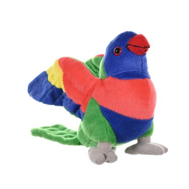 Wild Republic Huggers Green Parrot Stuffed Animal, 8 Inches - Walmart.com