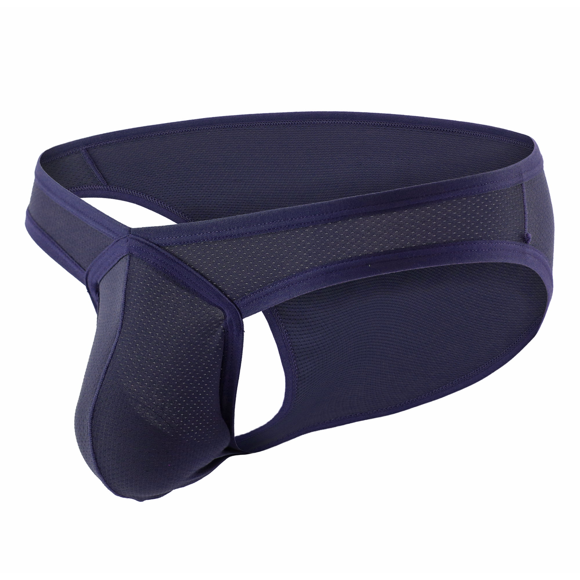 Mizok Mens Athletic Supporter Jockstraps Breathable Sport Underwear