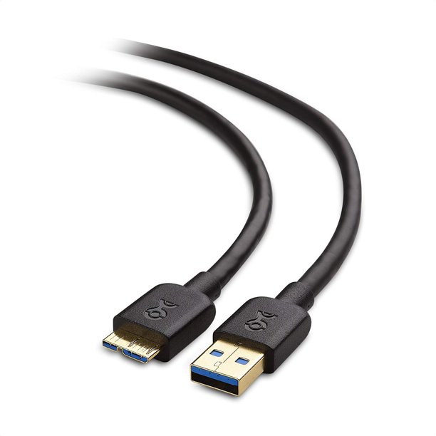 Cable Matters SuperSpeed USB 3.0 Type A to Micro-B Cable in Black 6 ...