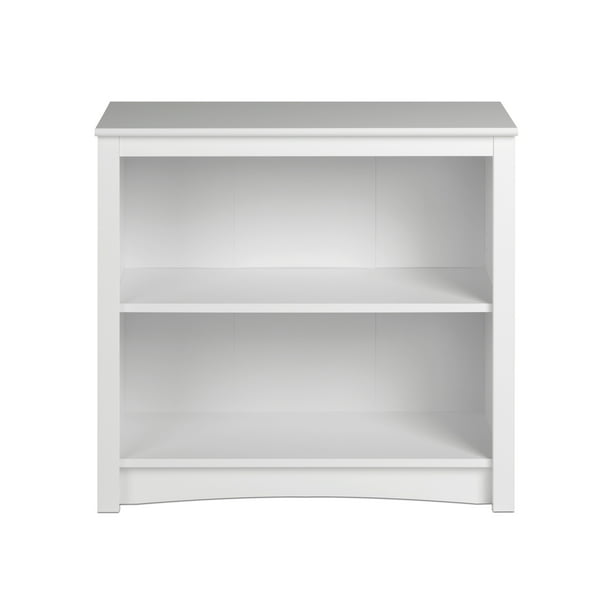 Prepac Home Office 2-Shelf Standard Bookcase with Durable Laminate ...