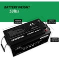 ZOOGAMO 12V 200Ah Lithium LiFePO4 Deep Cycle Rechargeable Battery with Built-in BMS, 3000 ...