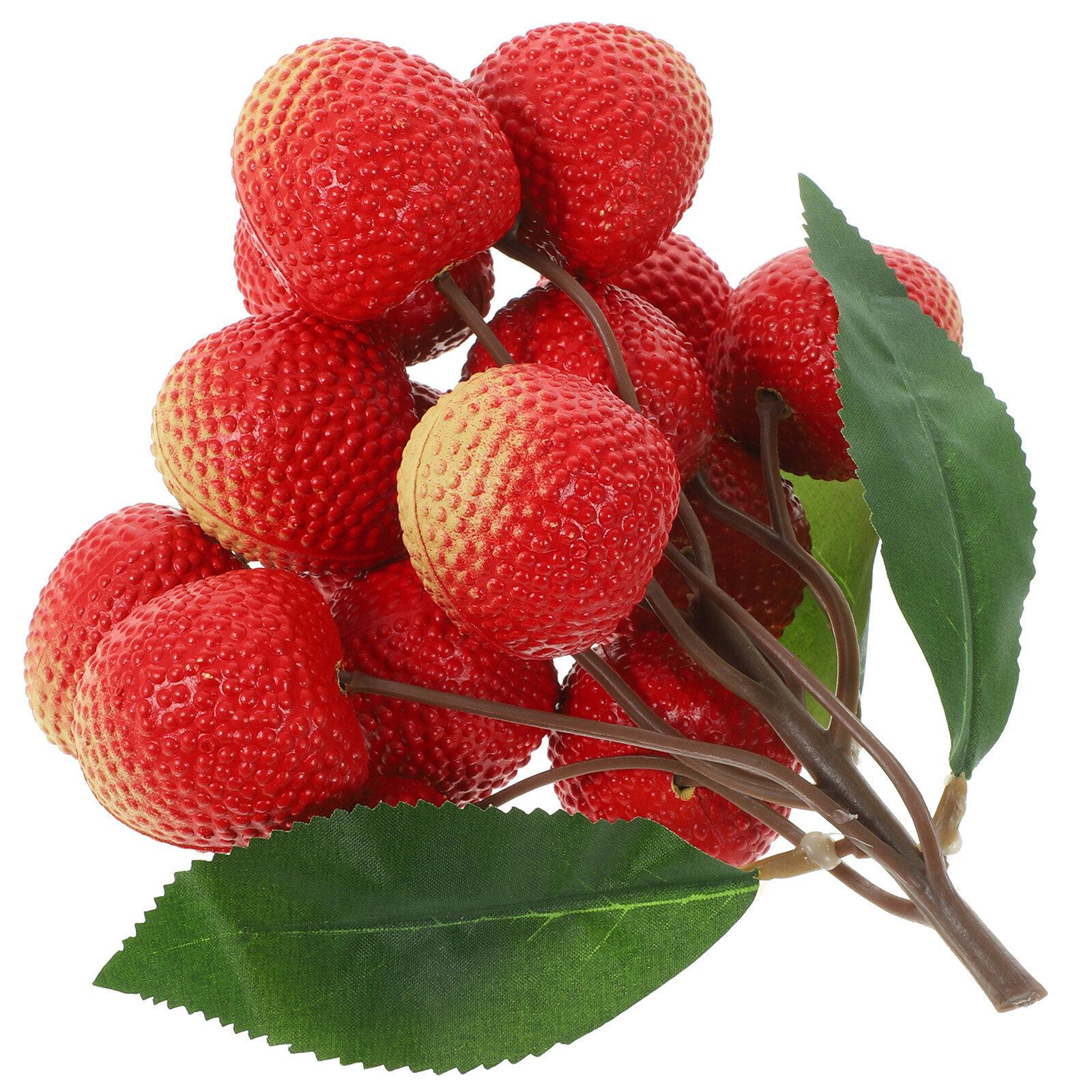 1 Bunch of Artificial Fruit Fake Litchi Model Vivid Artificial Fruit ...