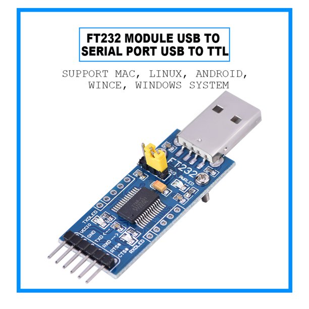FT232 USB UART, to Serial TTL FT232RL Converter Teyleten Robot Mini ...