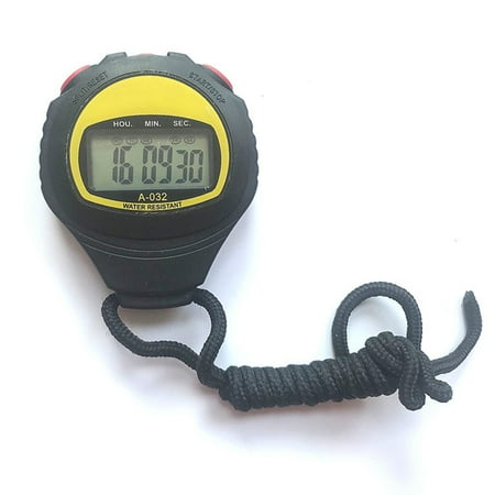 Electronic coach Timer Digital running stopwatch Referee coach Timer ...