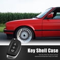 Unique Bargains 3 Buttons Flip Folding Uncut Key Shell Remote Control ...
