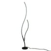 Brightech Maxwell Standing Tower Floor Lamp with Shelves and LED Bulb ...
