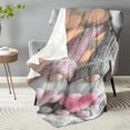 2D Flat 1pc Gnome Pair HD Printed Blanket. Soft and Warm Flannel ...
