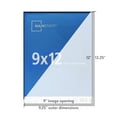 Mainstays 9x12 Front Loading Wall Picture Frame, Black - Walmart.com