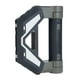 Might-D-Light 10-Watt 400-Lumen Dark Gray Rechargeable Folding LED Work ...