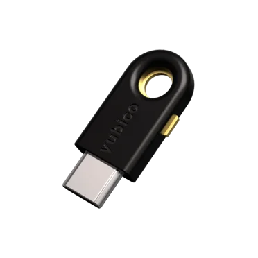 Yubico - YubiKey 5C - Multi-factor authentication (MFA) security key and passkey, connect via ...