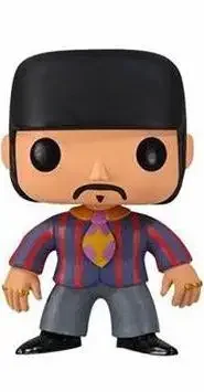 Figura de acción de PVC de los Beatles John Paul George Ringo azul 10 cm Arco Iris Latino ...