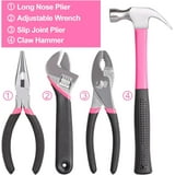 Free Shipping! THINKWORK Pink 122-Piece Tool Kit with 3.6V Electric ...