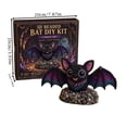 2026 New 3D Beaded Animal DIY Kit, Halloween Bat themed beading set ...