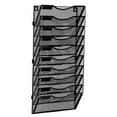 EasyPAG Mesh Wall File Holder 10 Pocket Assembly Office Hanging File ...