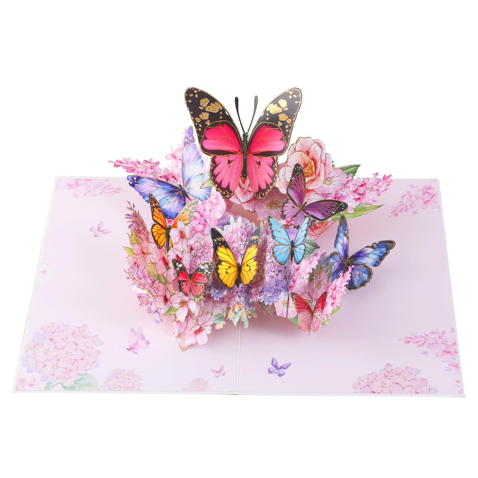 Click here for Unbranded 3d Butterfly Pop-Up Greeting Card With F... prices