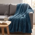 Bright Fleece Throw Blanket for Couch Sofa Bed,Super Soft Cozy Plush ...