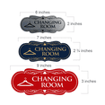 Designer Changing Room Sign (Ivory/Dark Brown) - Large - Walmart.com