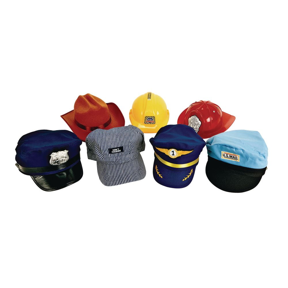 Career Hats - Set of 7 (Item # TOPPER) - Walmart.com