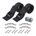 Adjustable Nylon Tie Down Straps with Alloy Buckles Strong Ratchets ...