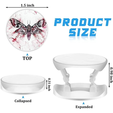 40 Pieces Blank Sublimation Phone Holders Collapsible Phone Grip ...