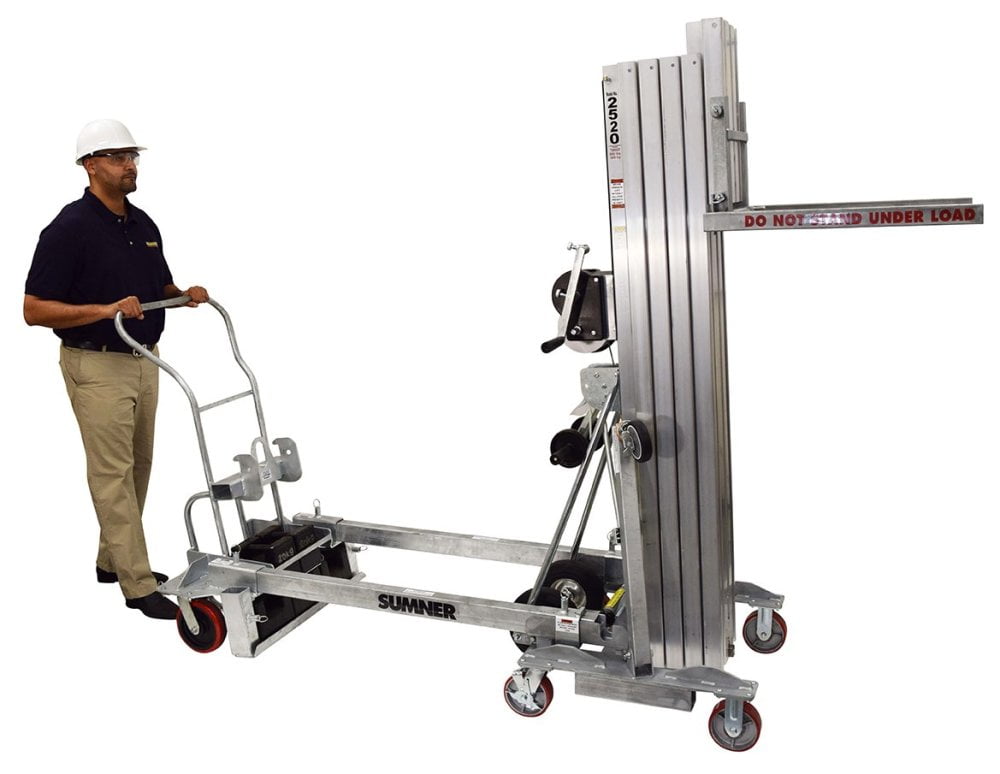 Sumner 2610 The Big Lift 10' Material Lift - 1100Lbs - Walmart.com