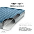 "Intex Deluxe Queen Airbed, 15"" Essential Rest Dura-Beam Mattress with ...
