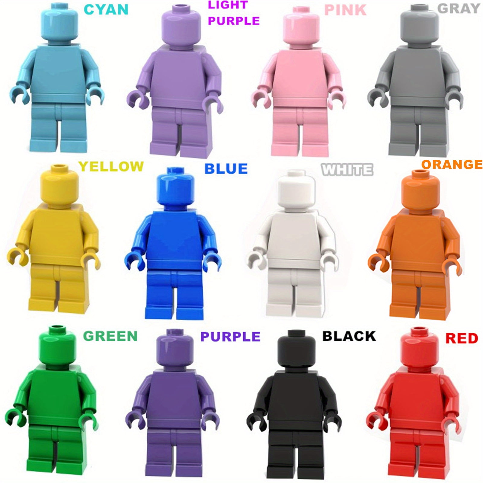 Click here for Maiding 12pcs Blocks Figures Set New Color Doll Di... prices