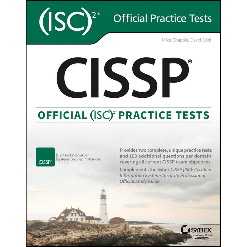 Cissp Official (Isc)2 Practice Tests (Paperback) - Walmart.com ... Cissp Official (Isc)2 Practice Tests (Paperback) - Walmart.com ...