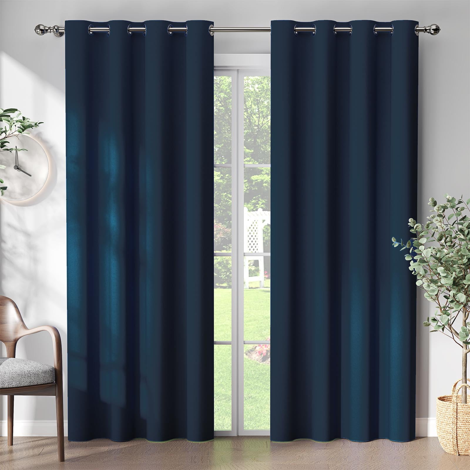 Click here for Curtainking Thermal Insulated Blackout Curtains 2... prices