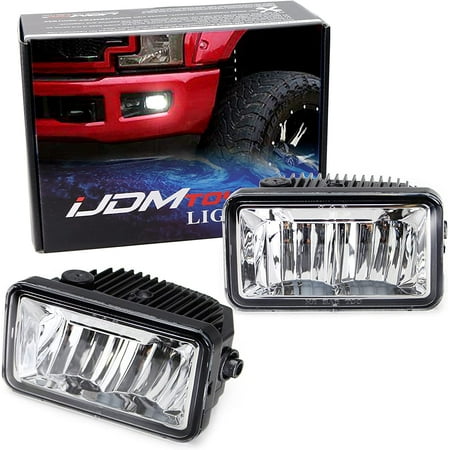 (2) High Power Osram LED Fog Light Replacement Compatible With 2015-up ...