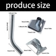Adjustable Wall Mount Support Bracket Stand for Antennas Offering Full ...