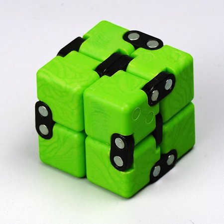 Decompression Toy Mini Folding Infinite Square Green | Walmart Canada
